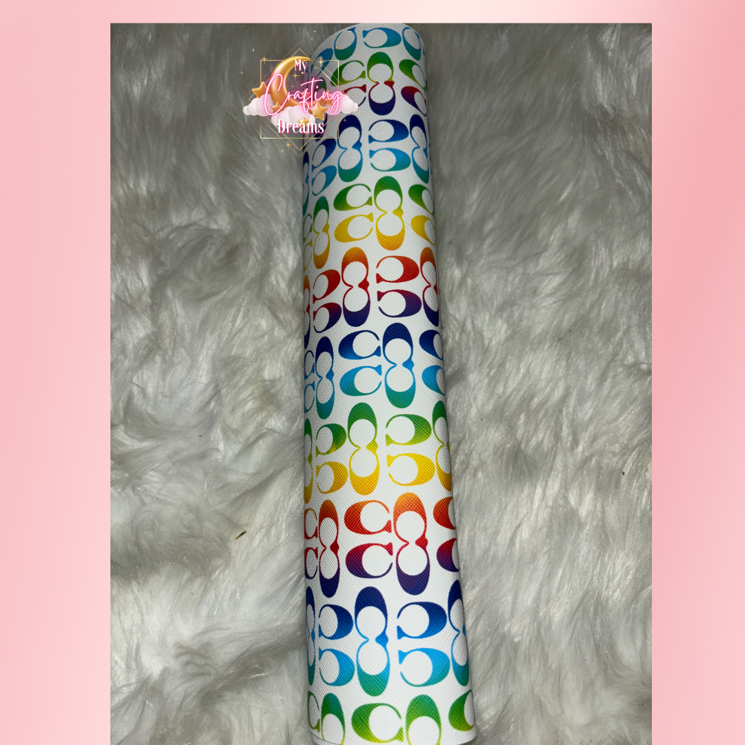 Coach Inspired Faux Leather Sheets – My Crafting Dreams LLC