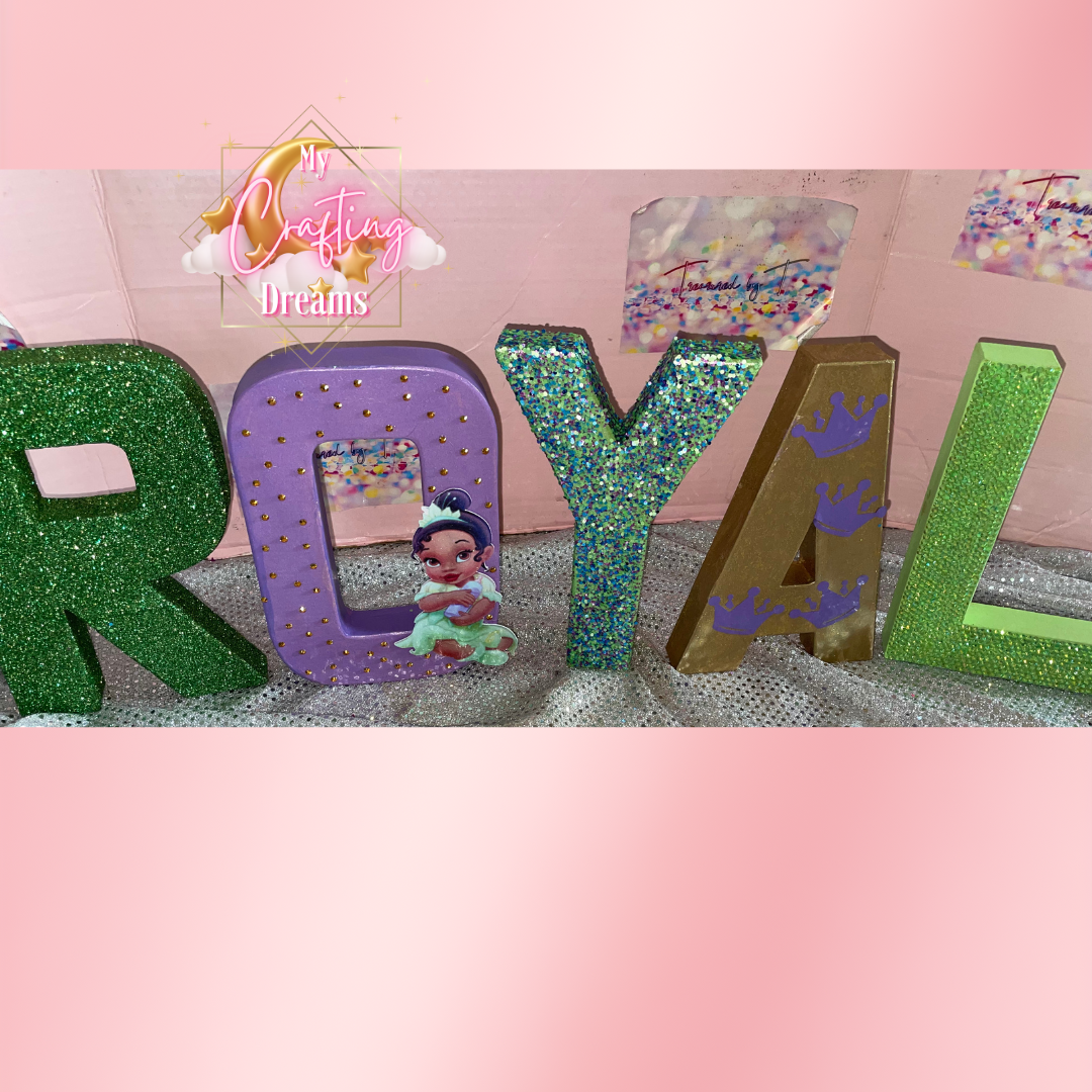 Custom Letters – My Crafting Dreams LLC