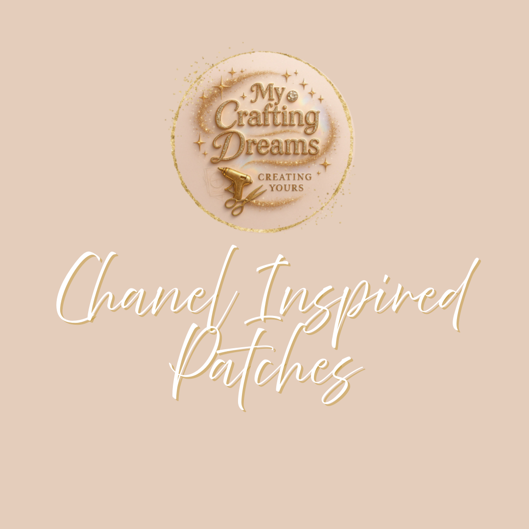 Chanel Inspired Iron On Patches – My Crafting Dreams LLC