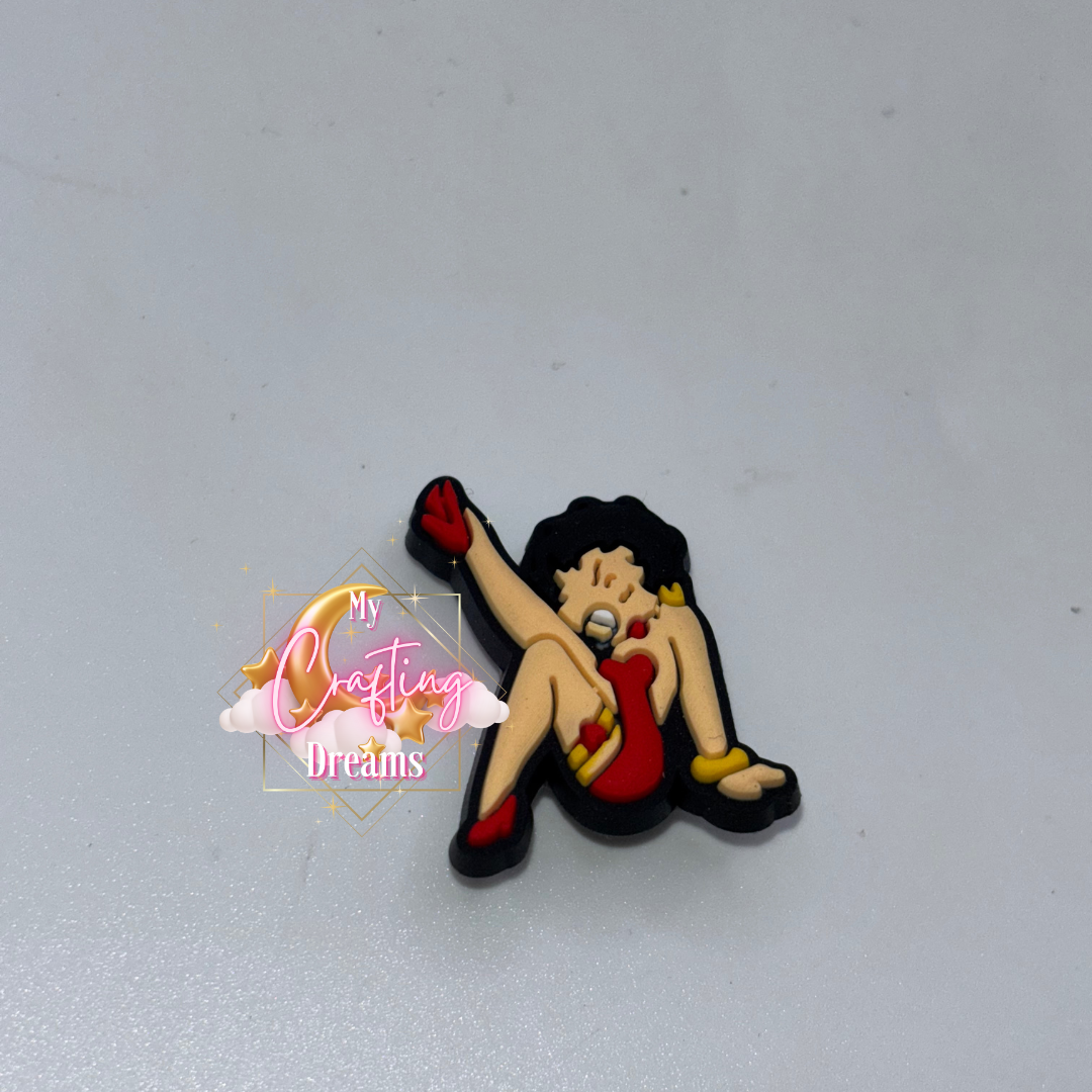 Betty Boop Rubber Croc Jibbitz My Crafting Dreams Llc