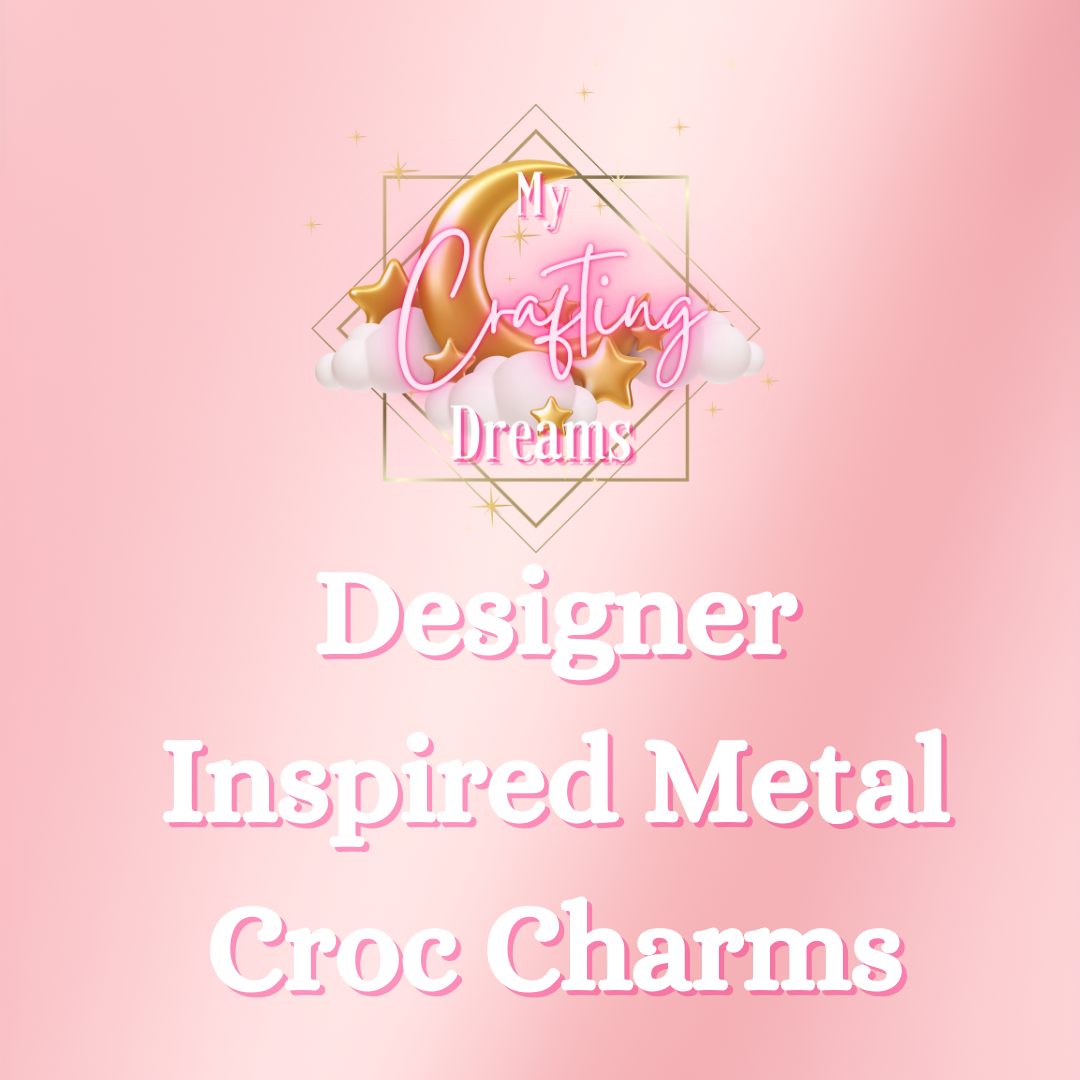 Designer Inspired Metal Croc Charms – My Crafting Dreams LLC